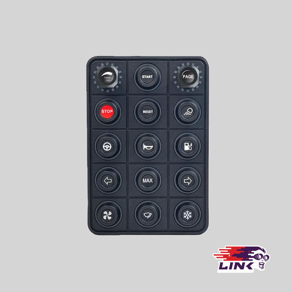 Link CAN Keypad 15 Button + 2 Rotary Encoders – Ultimate Fleet